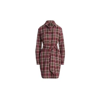 Ralph Lauren Robe - Femme - Robes - Rouge - Taille: 38 FR