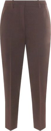 Incotex pantalon à taille élastiquée - Marron