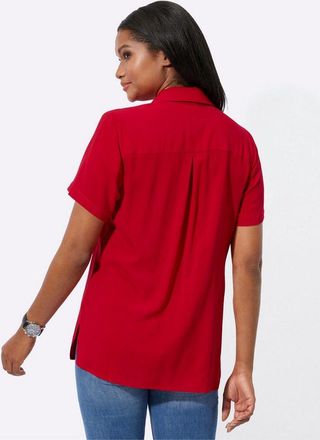 Witt Klassische Bluse Longbluse Kurzarm