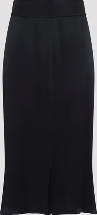 Maison Margiela Jupe midi en satin