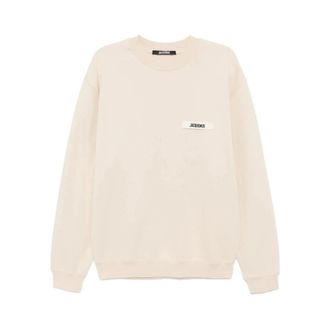Jacquemus The Gros Grain Sweatshirt - - Sweatshirts & Hoodies - Herren - Beige - L