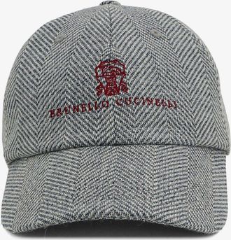 Brunello Cucinelli Baseball Hat with Logo embroidery - BRUNELLO CUCINELLI - gender_Man