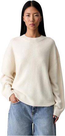 Anine Bing Lee Crew Sweater - - Knitwear - Damen - Beige - S
