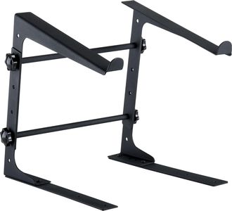 Fame Audio LS-1 Laptop Stand, Leicht, Portabel, Stabil, Individuell Anpassbar, Inklusive Halterungen, Seitliche Erweiterungen, Ideal f&uuml;r Musiker, DJs, Tech