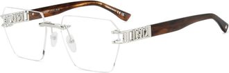 Dsquared2 Homme, Accessoires, Gris, Taille: 57 MM D2 0173 Optical Frame