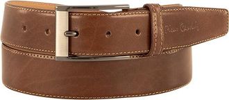 Pierre Cardin Herren G&uuml;rtel braun Glattleder