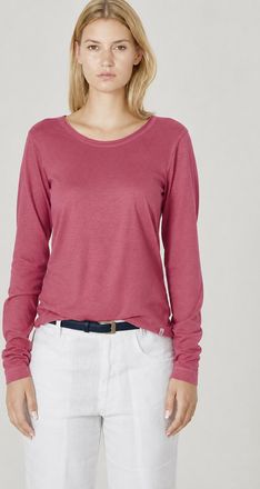 Hempage Hempage Damen vegan Langarmshirt Tinto Rot