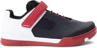 Crankbrothers Unisex Mallet Speed Lace Fahrradschuhe, Rot Schwarz Weiß