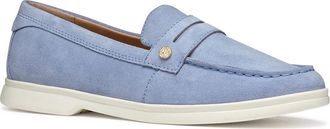 Geox Damen D XAND 3 D Loafer, Lt Blue, 37.5 EU