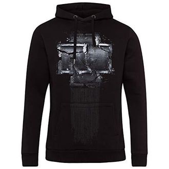 Rammstein Sweat &agrave; Capuche Kapuzenpullover Broken Logo, XXL, Produit Officiel du Groupe