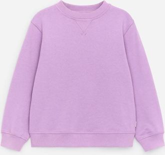 Arket Sweatshirt Aus French Terry -Lila
