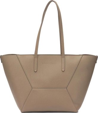 Brunello Cucinelli Grand sac cabas BC Duo - Femme - Sacs - Beige - Taille: ONE Size