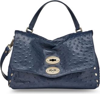 Zanellato Femme, Sacs, Bleu, Taille: ONE Size Postina Cactus S