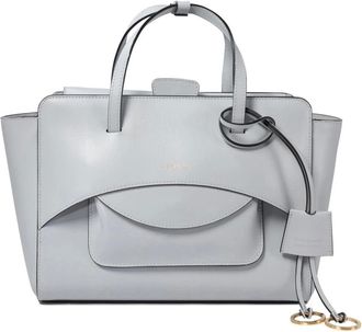 Hidesins Femme, Sacs, Gris, Taille: ONE Size Sac &agrave; main en cuir gris Design &eacute;l&eacute;gant et chic