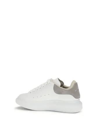 Alexander McQueen Mens Sneakers Oversized White-Grey Trainers White/grey