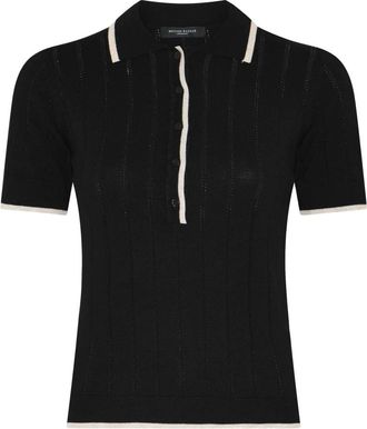 Bruuns Bazaar Femme, Tops, Noir, Taille: 38 FR Polo