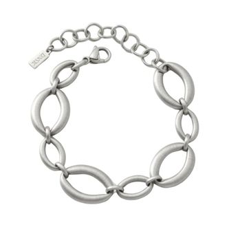 Dansk Copenhagen Sigrid Waterproof Silver Stainless Steel Bracelet - Brushed Finish - Femme - Accessoires - Gris - Taille: ONE Size