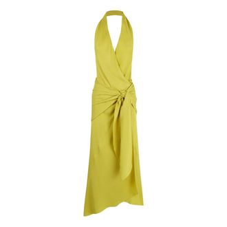 Cortana Banane- Halterkleid in S&auml;uregelb - - Dresses - Damen - Gelb - S