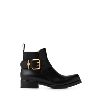 Versace Orlando Leather Boots