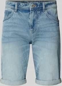 Tom Tailor Regular Fit Jeans Bermudas aus Baumwoll-Mix