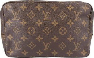 Louis Vuitton Crossbody Bags - Louis Vuitton Canvas Monogram Trousse Toilette 23 - Gr. unisize - in Braun - f&uuml;r Damen