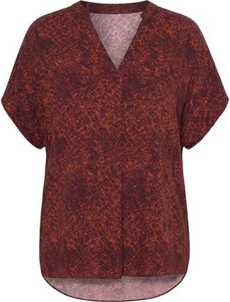 STUDIO UNTOLD Druckbluse Blusenshirt oversized Croco Print