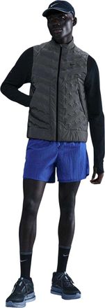 Nike Reflektierende Weste f&uuml;r Herren, Laufen (Spiegelndes Silber)