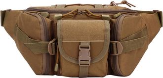 Beaupretty Hemobllo wasserdichte H&uuml;fttasche mit Verstellbarem G&uuml;rtel Gro&szlig;e Kapazit&auml;t Angeltasche f&uuml;r Outdoor Sport Leichter Multifunktionaler Brustbeutel zum Wan