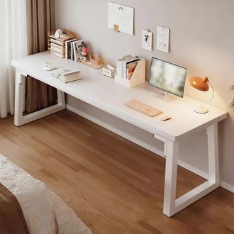 Generic Extra Langer Schreibtisch, Arbeitstisch F&uuml;Rs Homeoffice, Computerarbeitsplatz Mit Verst&auml;Rkten Tischbeinen for Studium Und Wohnzimmer