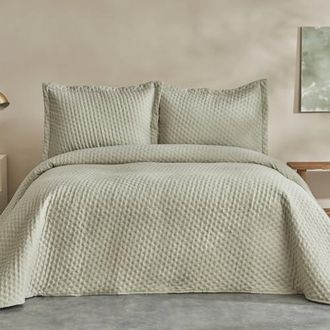 Karaca Home Breeze Soft Doppelbettdecke Salbei