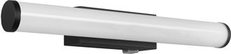 Trio Leuchten LED Bad Wandleuchte Mattimo 283270132, Metall Schwarz matt, Kunststoff weiß, inklusiv 4.3 Watt LED