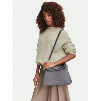 Coccinelle Handtasche Coccinelle VCL Coccinelletiggy Suede Bim E1 VCL 18 01 01 Grau
