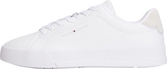 Tommy Hilfiger Herren Th Court Core Fm0fm05904ybs008 Low Top, White (White), 47 EU