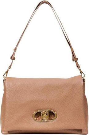 Liu Jo Femme, Sacs, Beige, Taille: ONE Size Turn Lock Shoulder Bag