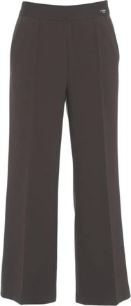 Cambio Femme, Pantalons, Brun, Taille: 38 FR Pantalon Large Cameron