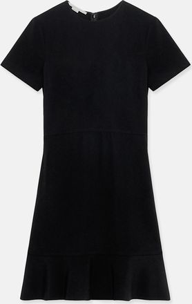 Stella McCartney Stella Iconics Stretch Cady Dress, Woman, Black, Size: 42