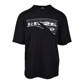 Diesel T-Shirt - - Tops - Herren - Schwarzk - 2XL