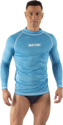 Seac T-Sun Long Man, schützendes Rash Guard-Tauchshirt zum Schnorcheln und Schwimmen mit Sonnenschutz