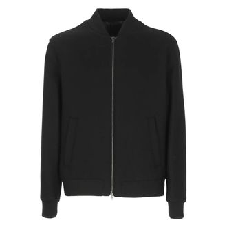 Herno Homme, Vestes, Noir, Taille: XL Veste bomber en laine noire