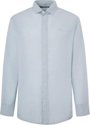 Pepe Jeans London Paytton Chemise Homme, Bleu (Oxford Blue), L