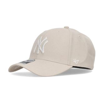 47 Brand Homme, Accessoires, Blanc, Taille: ONE Size MVP Neyyan Curved Visor Cap