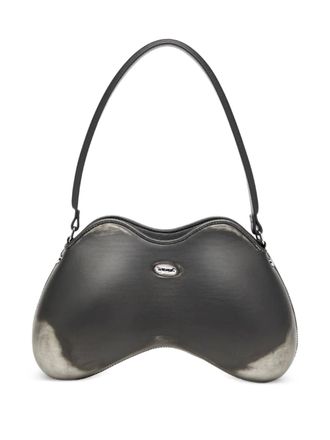 Diesel Double-D Schultertasche - Schwarz