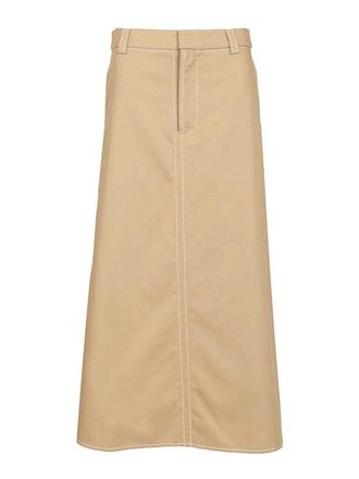 Ami Jupe Midi - Beige