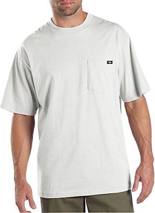 Dickies Lot de 2 t-Shirts &agrave; Poches &agrave; Manches Courtes pour Homme, Blanc, XL
