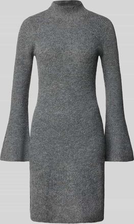 Noisy May Minikleid mit geripptem Stehkragen