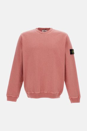 Stone Island Sweatshirt Mit Rundhalsausschnitt Aus Baumwolle