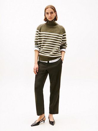 Tommy Hilfiger Pantalon slim droit à fines rayures