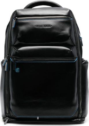 Piquadro Personalisierbarer Rucksack - Schwarz