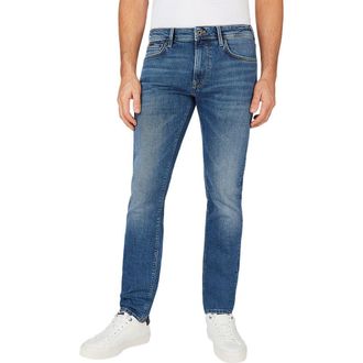 Pepe Jeans London Herren Stretch Tapered PM207390 Jeans, Blue (Denim-HT7), 33W / 30L