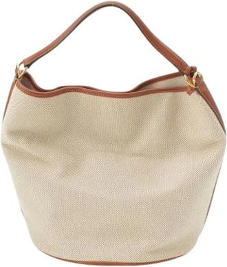 Celine Pre-owned Bucket 16 - Femme - Pre-owned - Beige - Taille: ONE Size